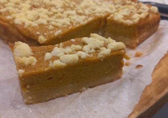 Pumpkin Shortcake Slice - Rediscover Modern Homesteading