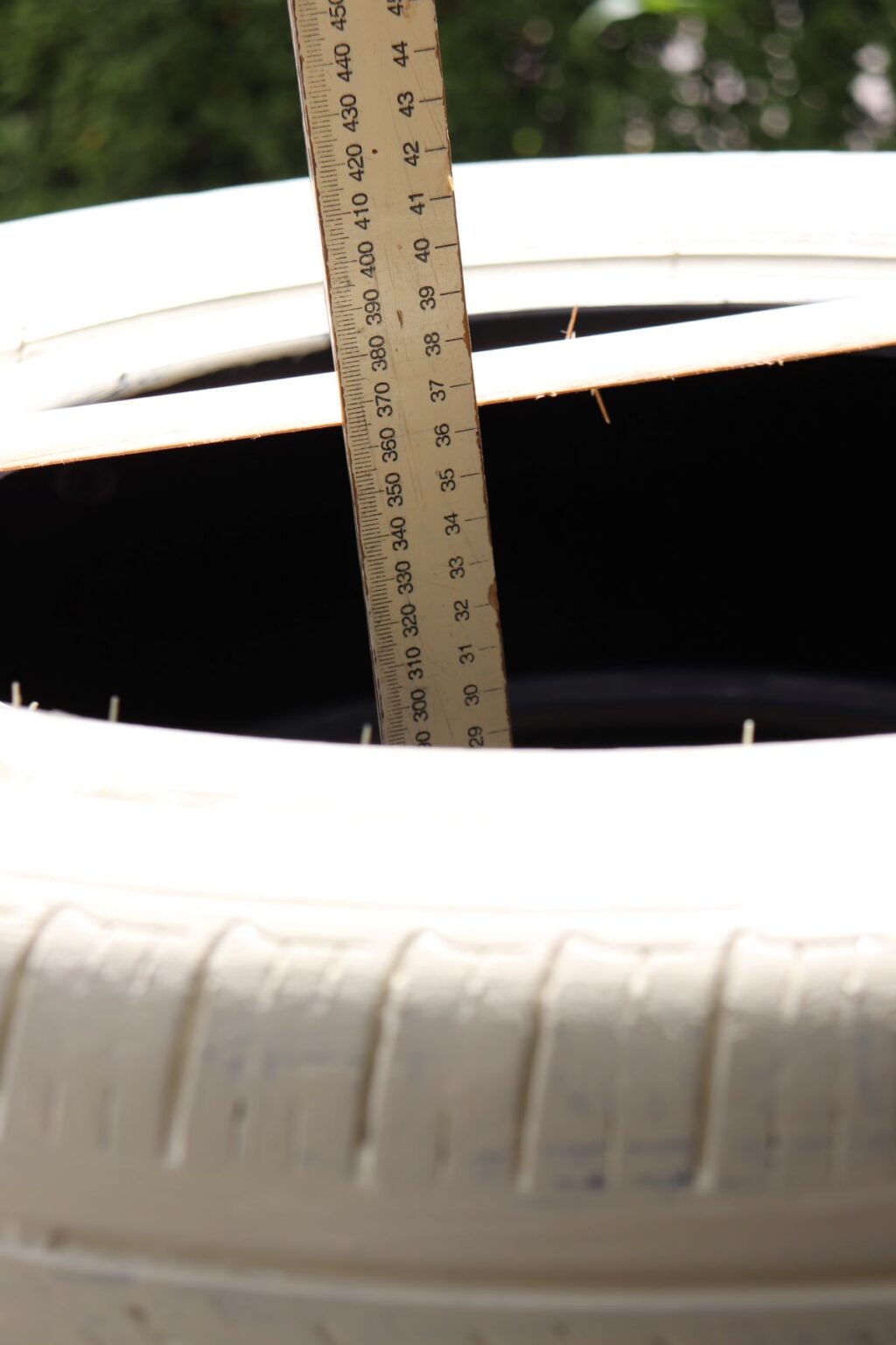 Upcycled Tyre Seat - Rediscover Modern Homesteading